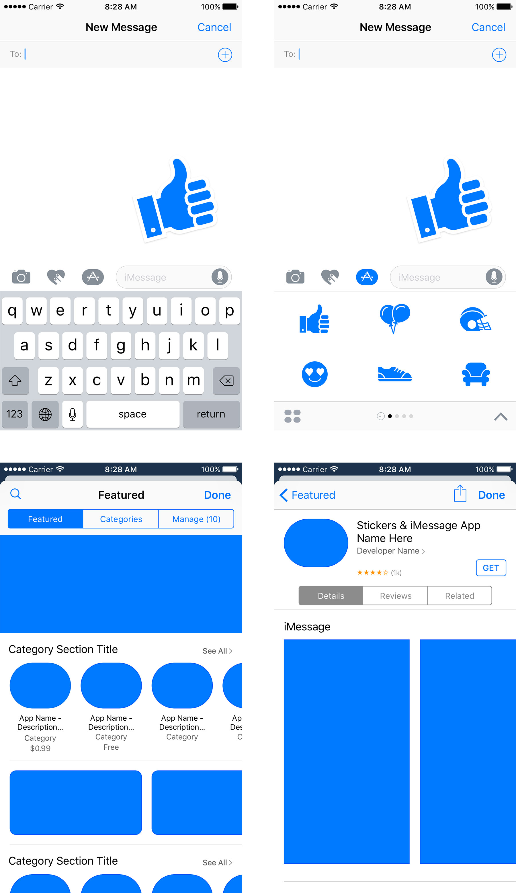 iOS应用商店界面UI设计素材_UI设计_UI教程 - Uirush素材库.net