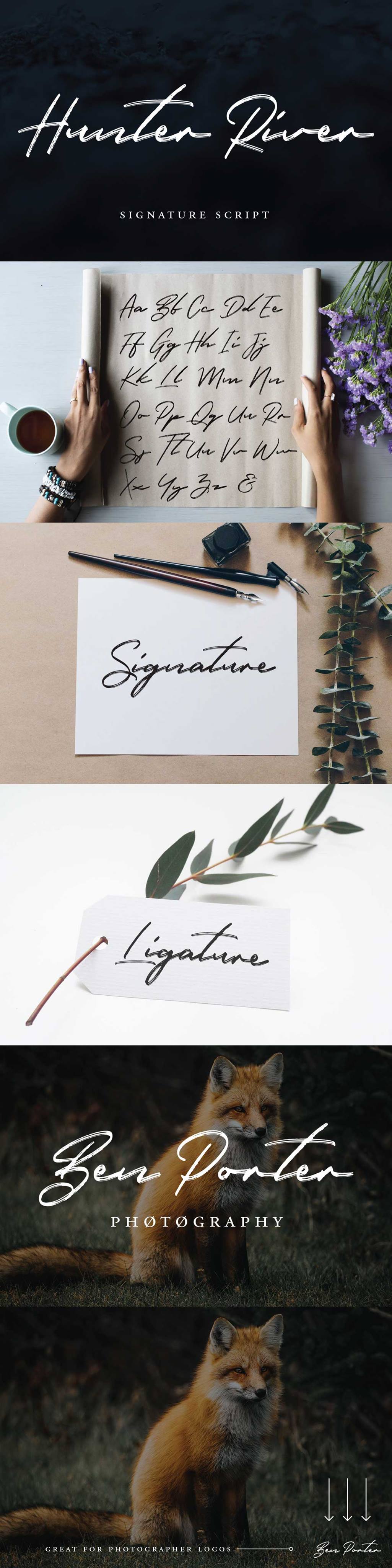 Hunter Font_UI设计_UI教程 - Uirush素材库.net