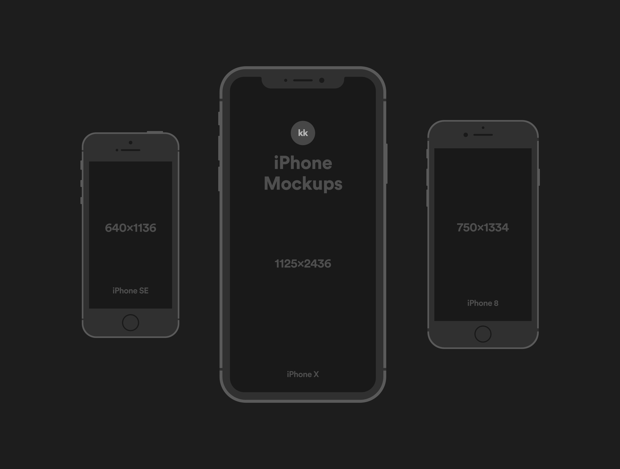 4套iPhone矢量模型_UI设计_UI教程 - Uirush素材库.net